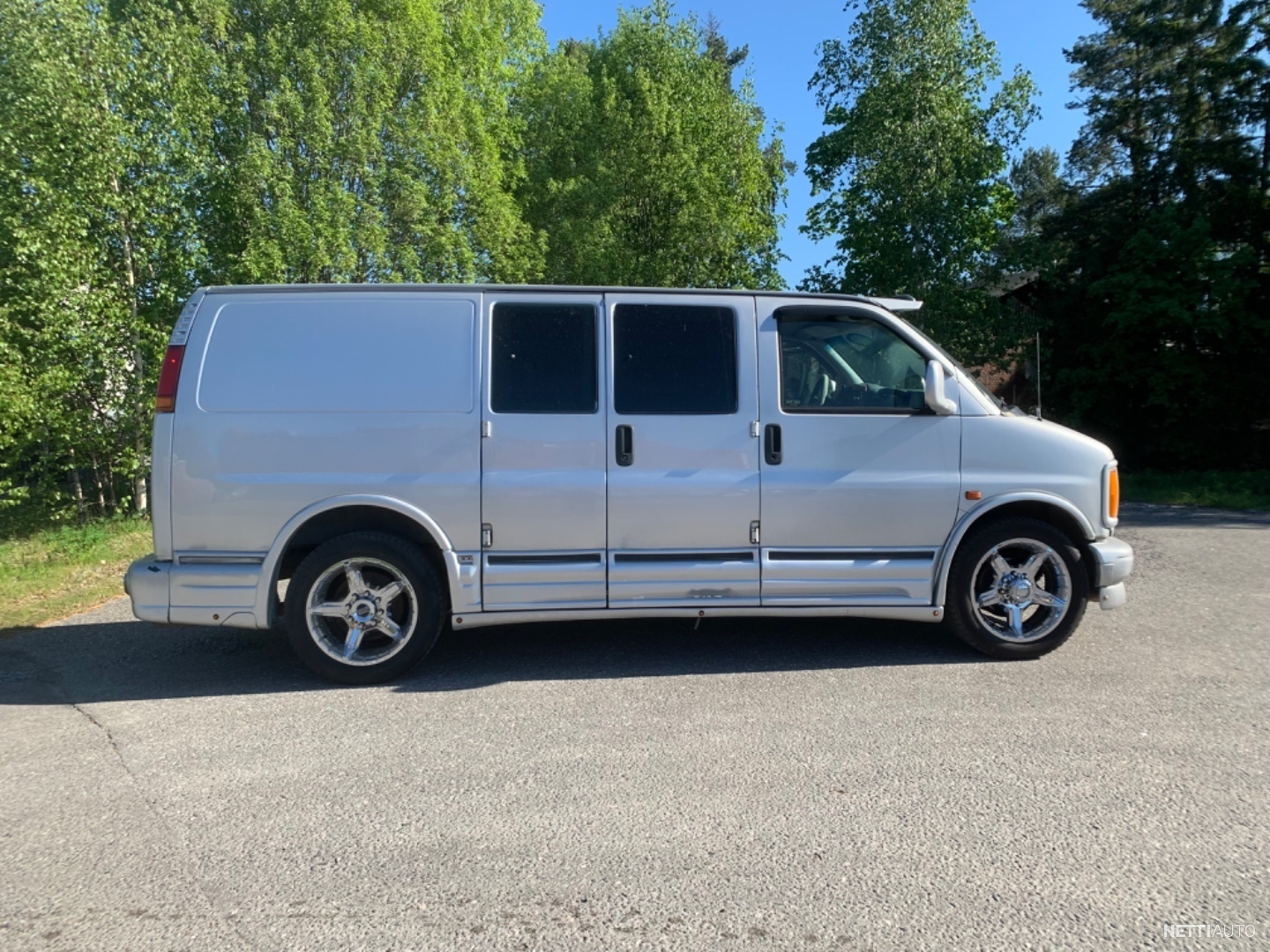 Chevrolet Chevy Van 2+3 vani just leimattu Extension cabin 1998 - Used ...