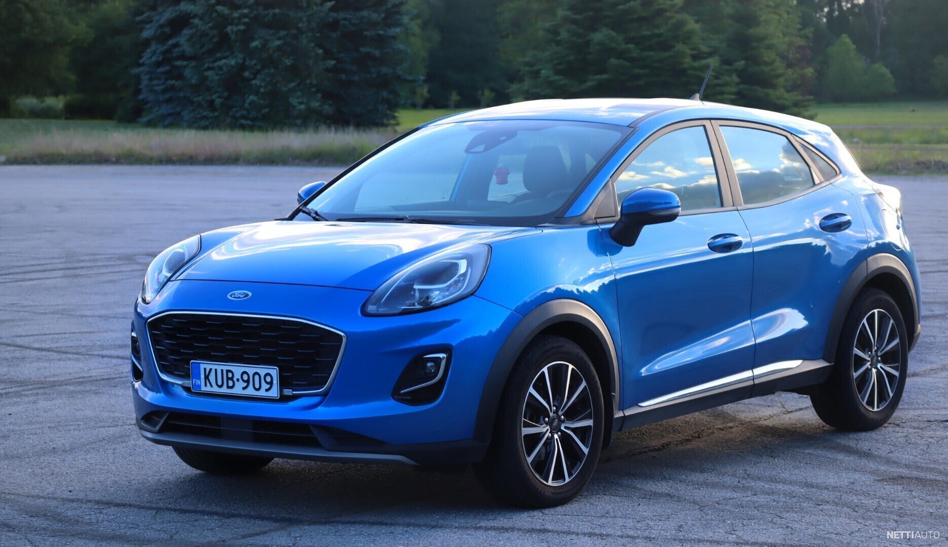 Ford Puma 1,0 EcoBoost 125hv A7 5-ovinen Titanium Maastoauto SUV 2021 ...