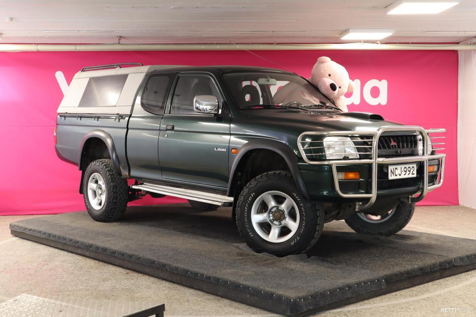 Mitsubishi L200 Club Cab 2,5 TD-IC 4WD *LEIMAA 6/25 ASTI* *SUOMI-AUTO* *NAPPULARENKAAT* *KOUKKU ...