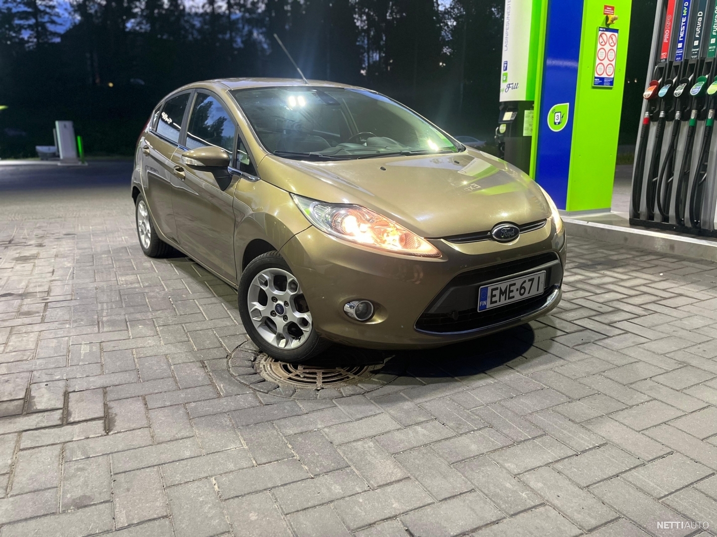 Ford Fiesta 1,25 82 hv Titanium M5 5-ovinen Viistoperä 2012 ...