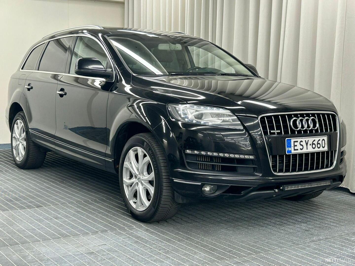 Audi Q7 3,0 V6 TDI DPF 180 kW quattro tiptronic Start-Stop 7-ist. / Panorama / Sähköpenkki ...