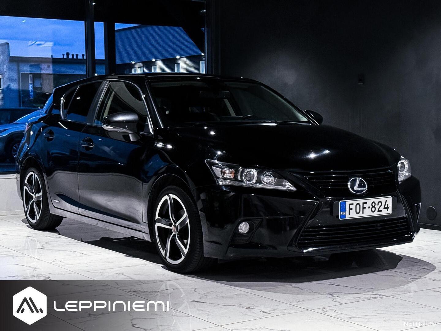 Lexus CT 200h Hybrid A ** JUURI TULLUT ** / P.Kamera / Nahka Alcantara / Vakkari / Rahoitus ...