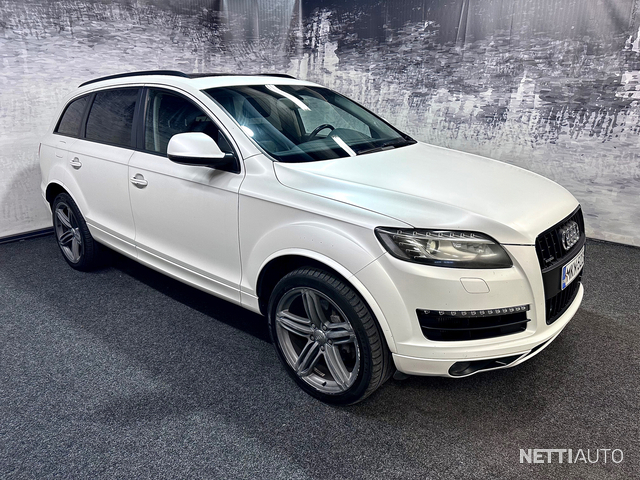 Audi Q7 3,0 V6 TDI 180 kW quattro tiptronic Start-Stop 5-ist. (DPF) Näyttävä yli teipattu Q7 ...