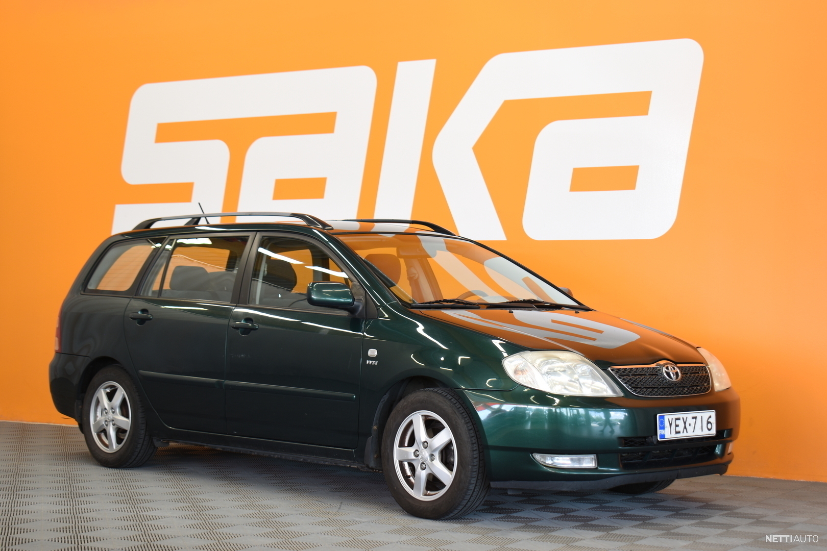 Toyota Corolla 1,6 VVT-i Linea Sol AC Wagon ** Myydään huutokaupat.com ...