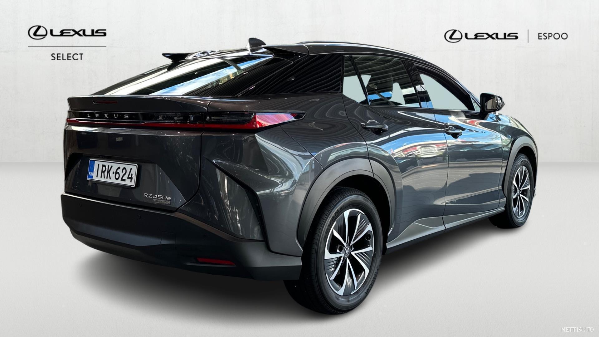 Lexus RZ 450e AWD Comfort ** Suomi-auto / Lexus Select turva, Tähän ...