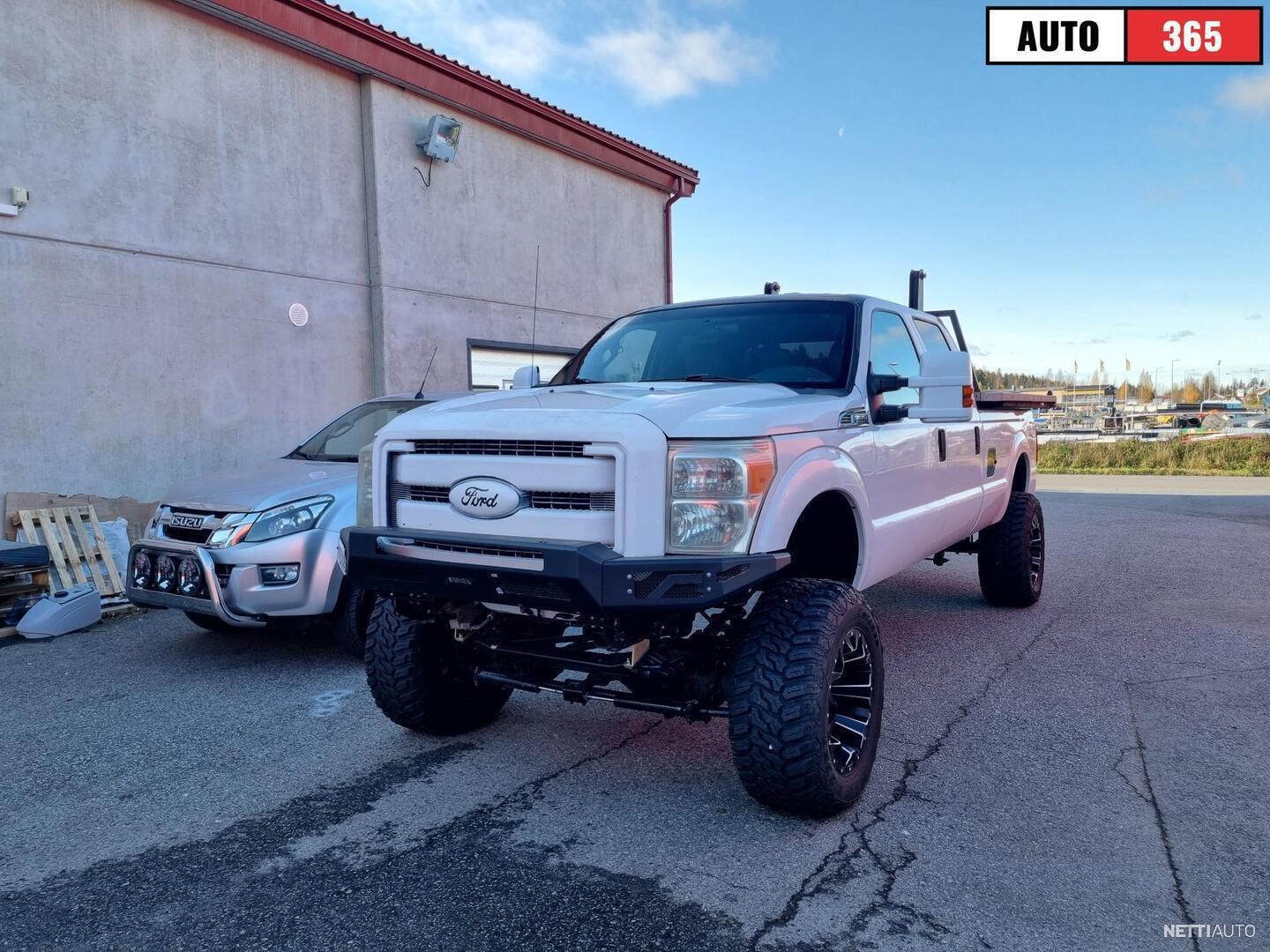 Ford F350 F350 Super Duty 6.7 V8 Diesel *MÖRKÖ* SLED DECK* KOROTUS* 37 ...