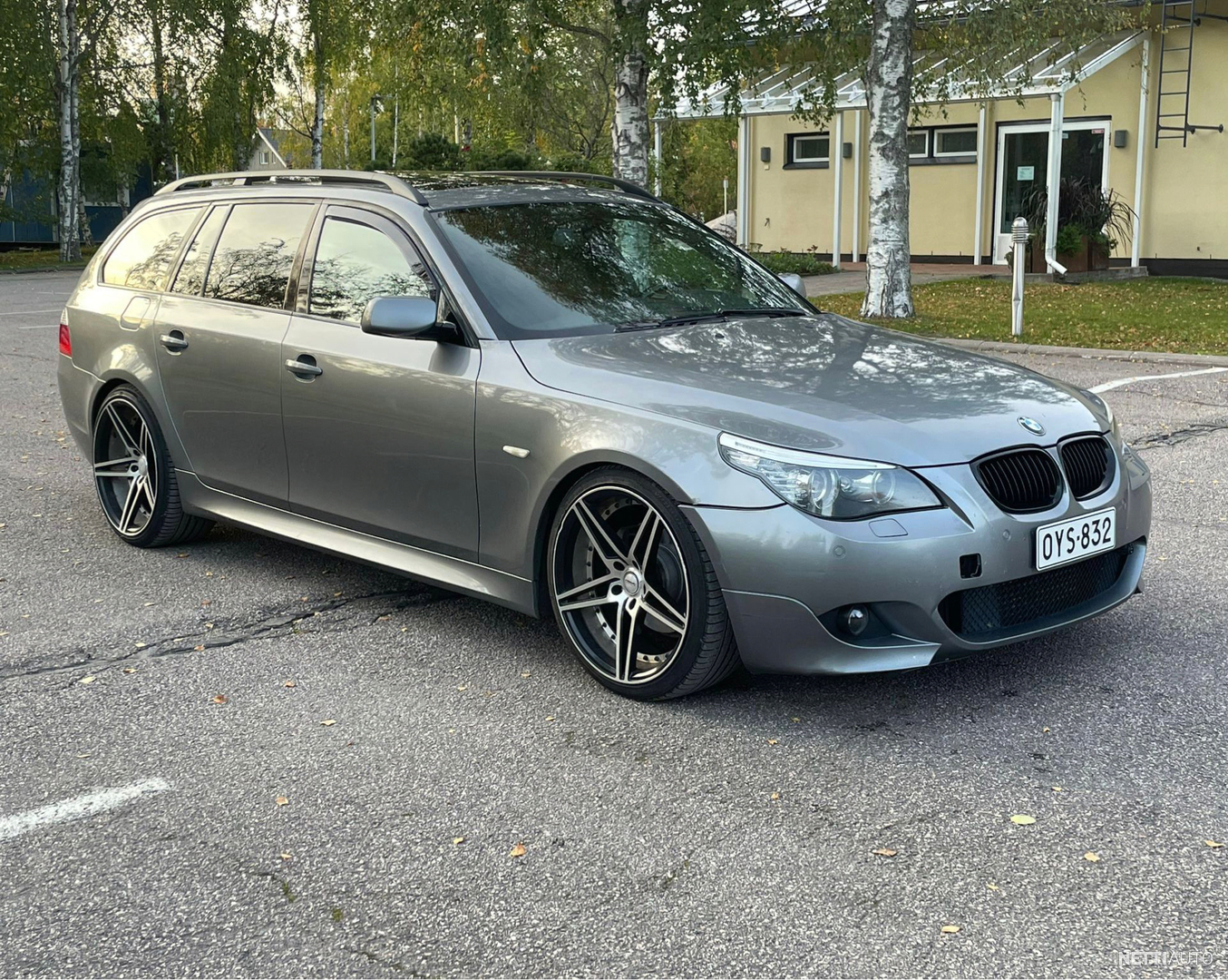 BMW 530 E61 Touring Tehtaan M-Sport Manuaali LCI Takaveto Farmari 2008 ...