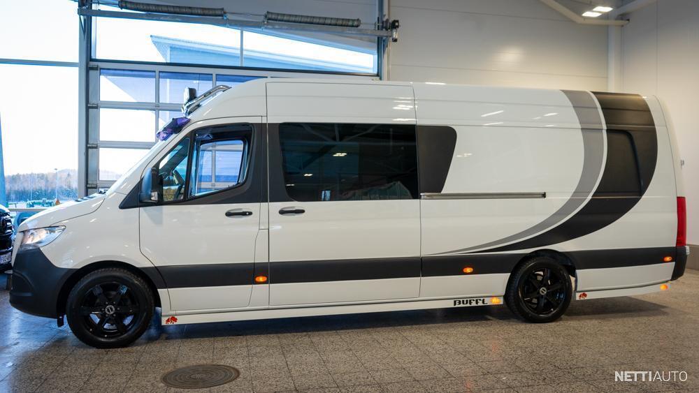 Mercedes-Benz Sprinter V6 319CDI RWD extrapitkä A4 A/ 2+4 hlö MA ...