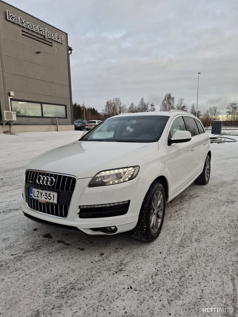 Audi Q7 3,0 V6 TDI 180 kW quattro tiptronic Start-Stop 7-ist. (DPF) Maastoauto SUV 2012 ...