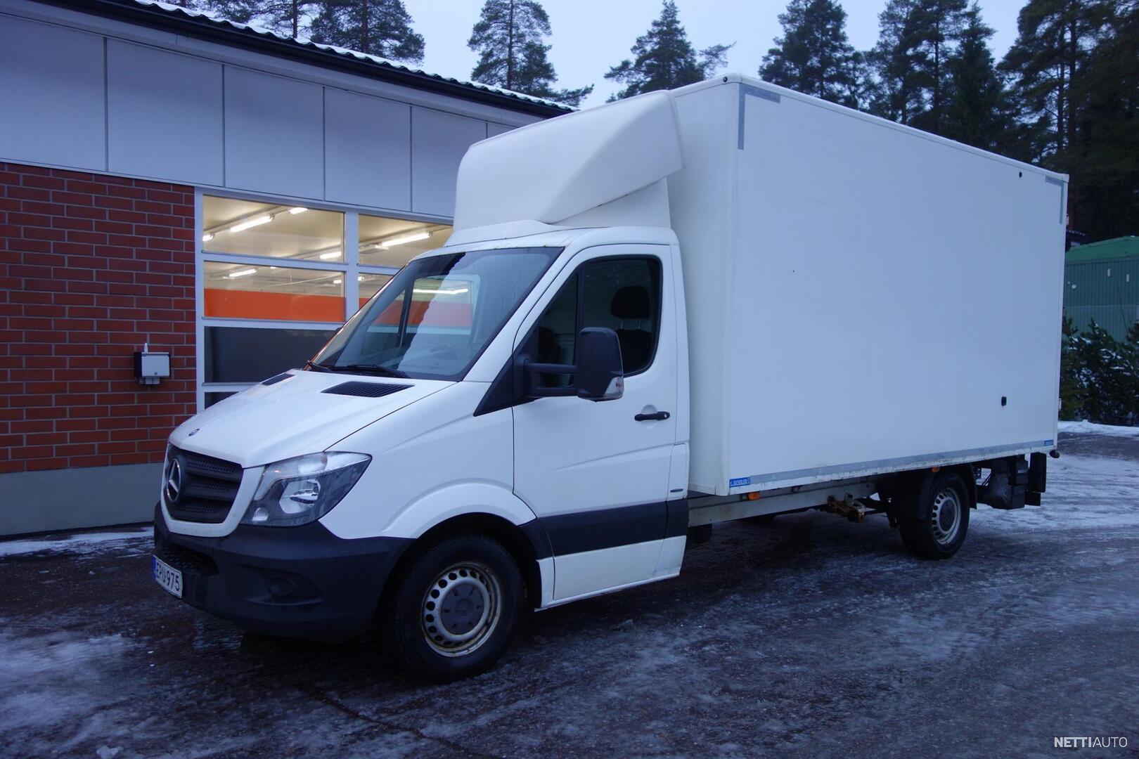 Mercedes-Benz Sprinter 313CDI KOPPIAUTO, TAKALAITANOSTIN, TOIMIVA PELI ...