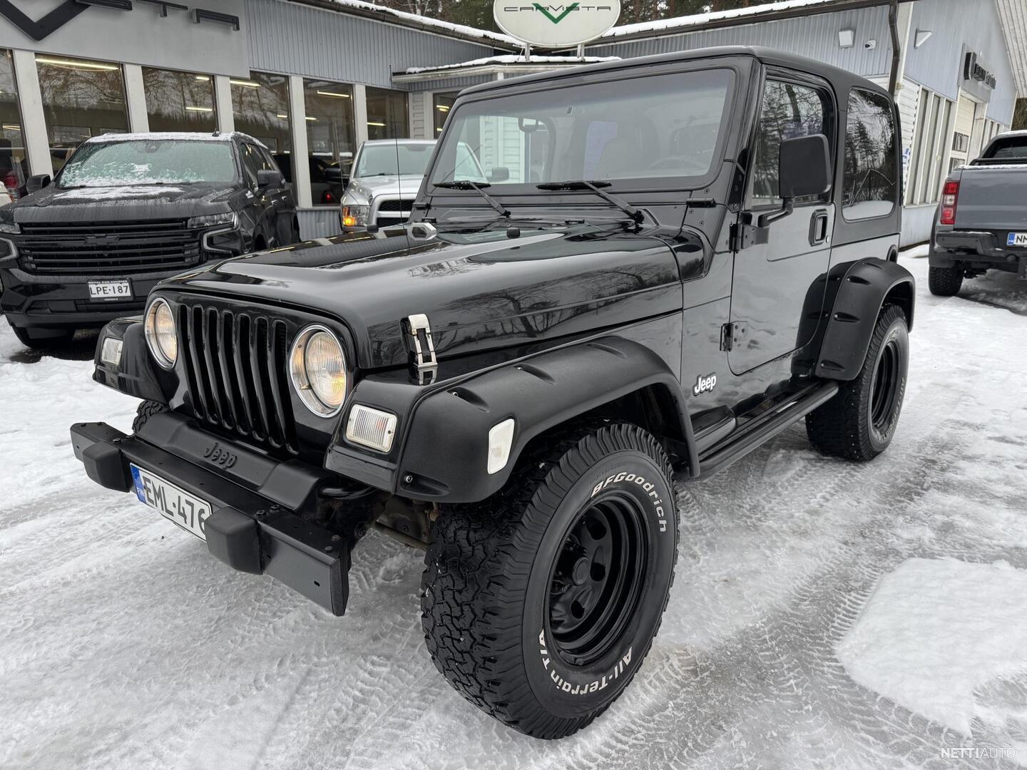 Jeep Wrangler 4.0 M5 4X4 SPORT UTILITY 2-DR Maastoauto SUV 1998 ...