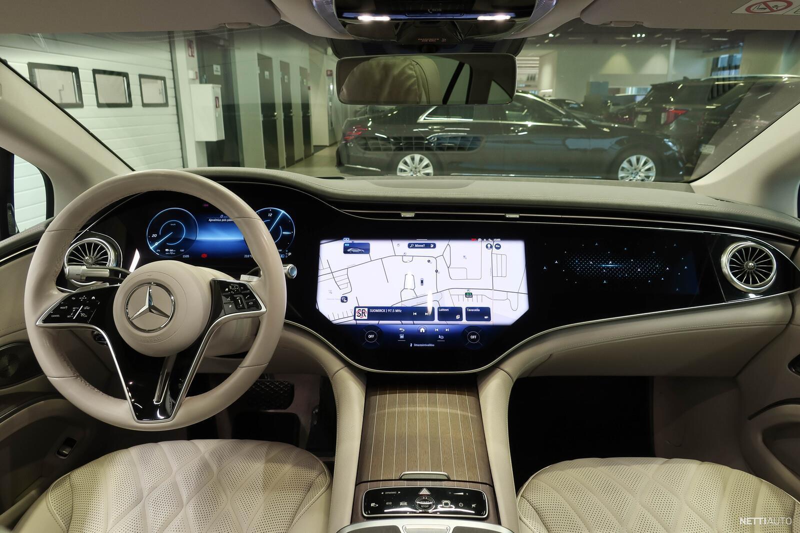 Mercedes-Benz EQS 580 4MATIC / ACC / Digital LED -Ajovalot / Burmester ...