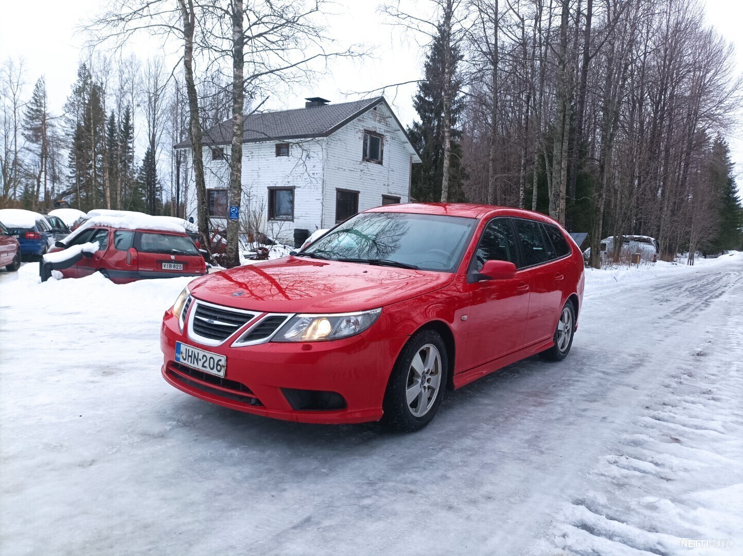 Saab 9-3 Sport Combi 1,9TiD PF Linear Business M6 Myös vaihto? Sport ...