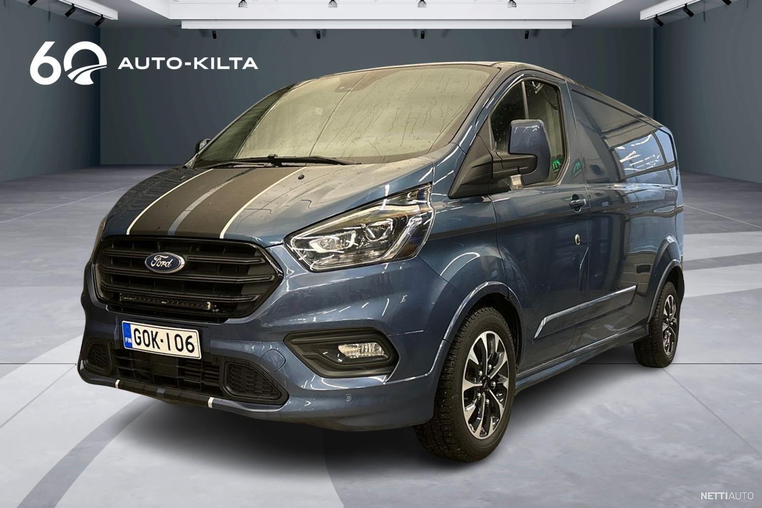 Ford Transit Custom 320 2,0TDCi 185 hv mHEV M6 Etuveto Sport Van L2H1 ...