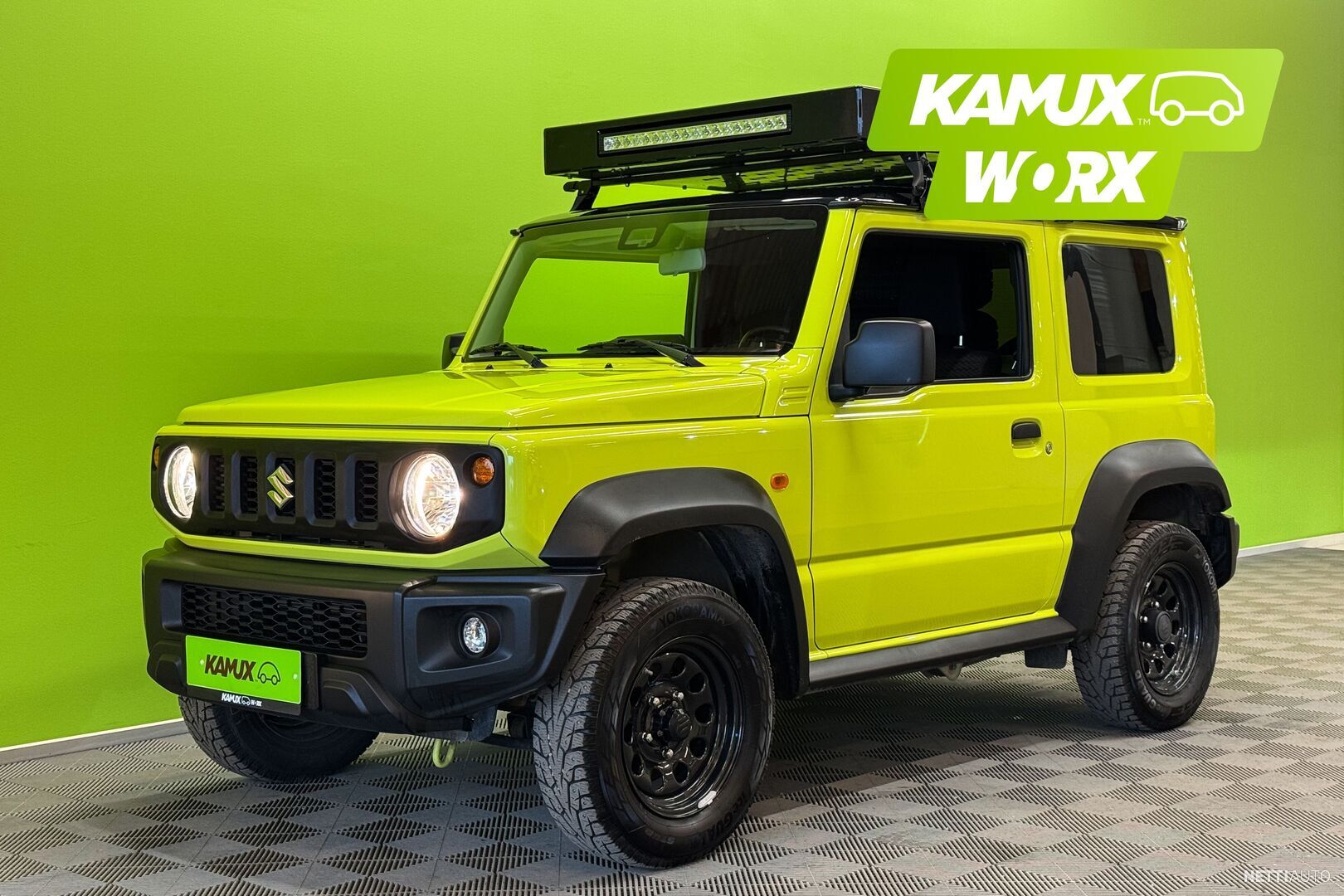Suzuki Jimny 1,5 VVT 75kW ALLGRIP SIS ALV / Roof rack LED-paneeleilla ...