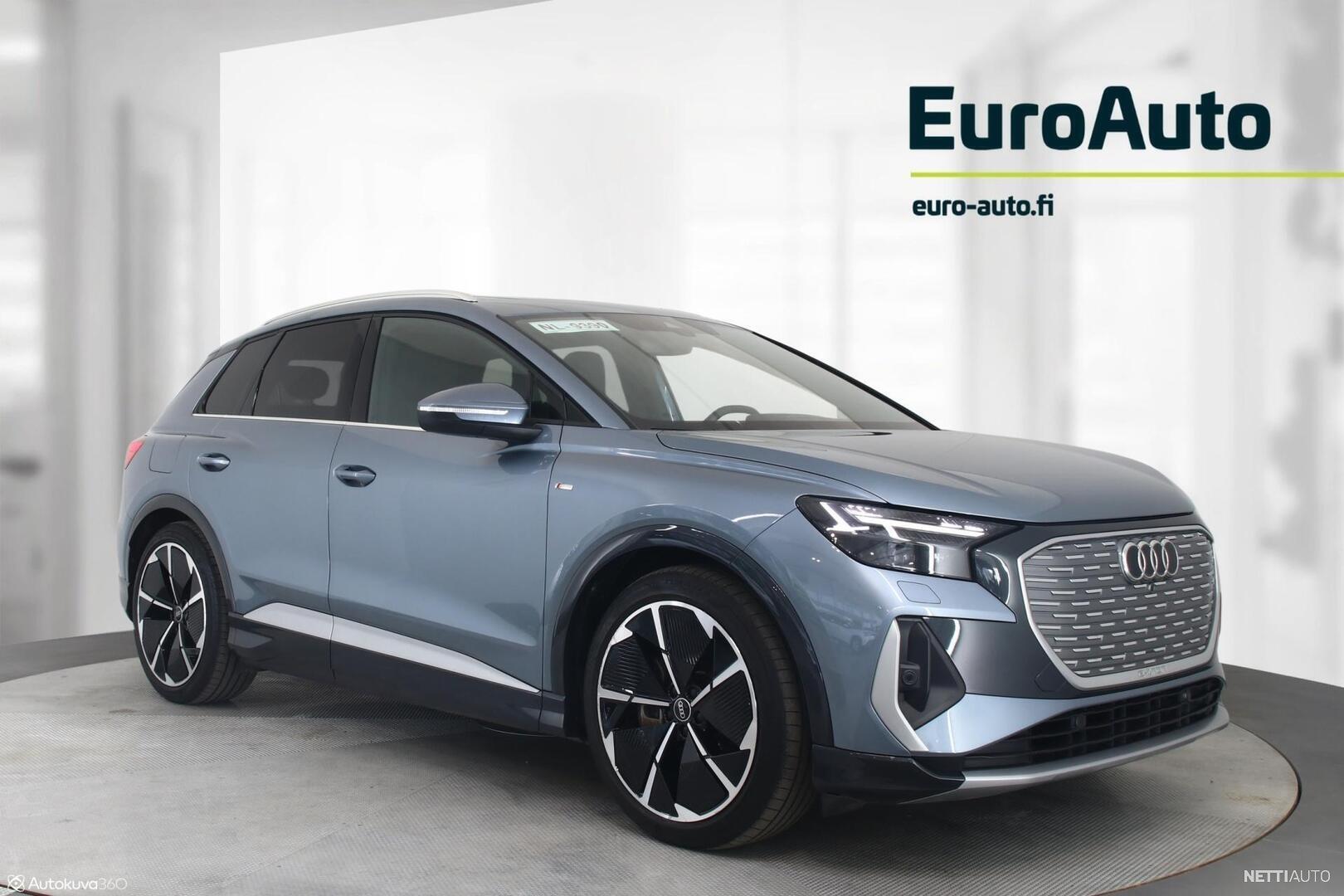 Audi Q4 e-tron 50 e-tron Quattro S-line/ Adapt. vakkari/ Matrix/ Sonos ...