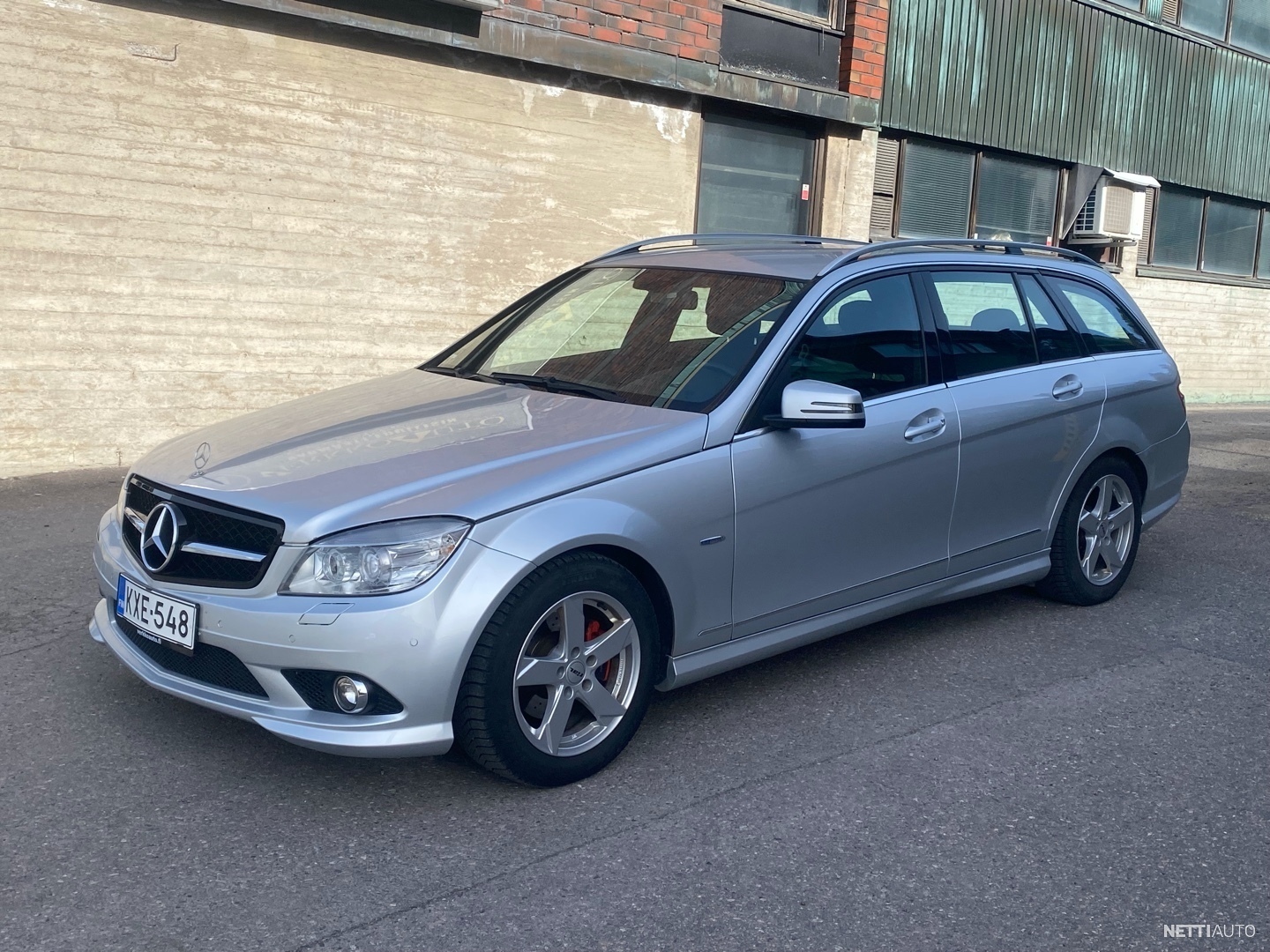 Mercedes-Benz C 220T CDI AMG ajettu 175tkm, bi-xenon, cruice, 18" alut ...