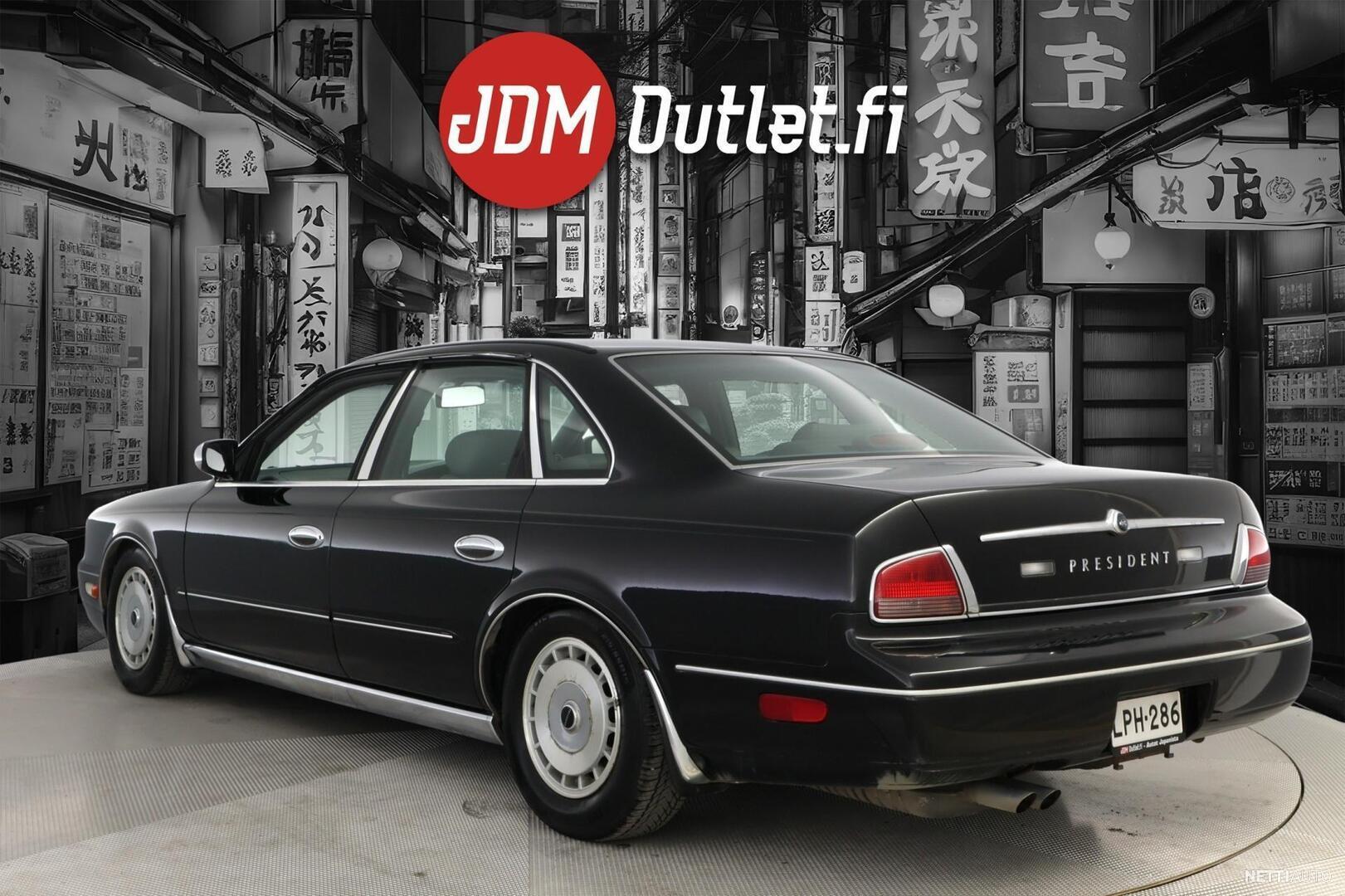 Nissan President 4.5 V8 Porrasperä 1999 - Vaihtoauto - JDM Outlet ...