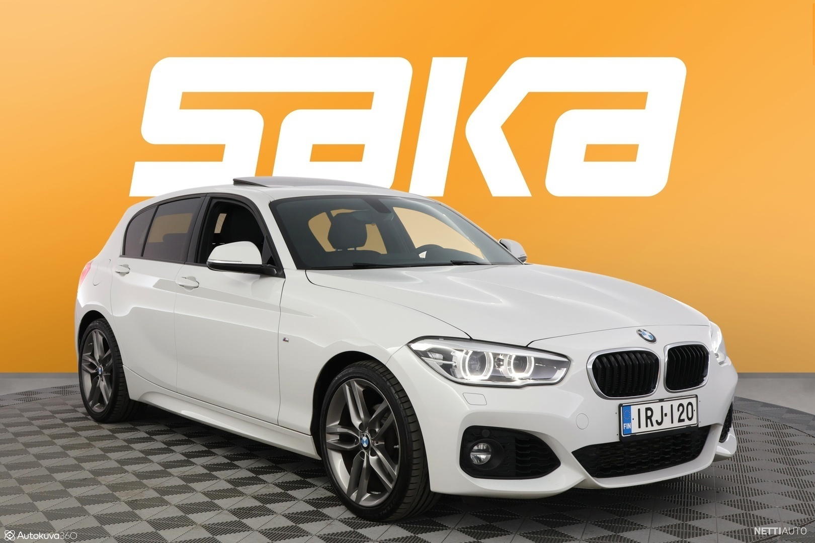 BMW 118 F20 Hatchback 118i Business M Sport LCI ** Nahkasisusta / Lämmitettävä ratti ...