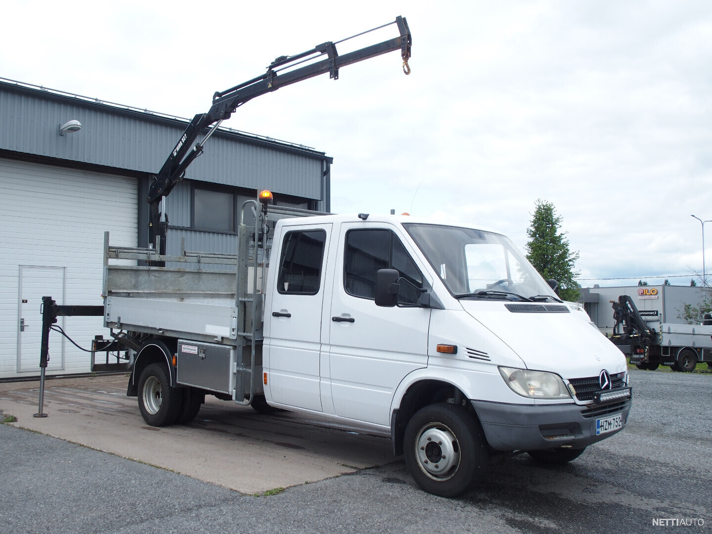 Mercedes-Benz Sprinter 4X4 416CDI Hiab 027 nosturi Avolava 2004 ...