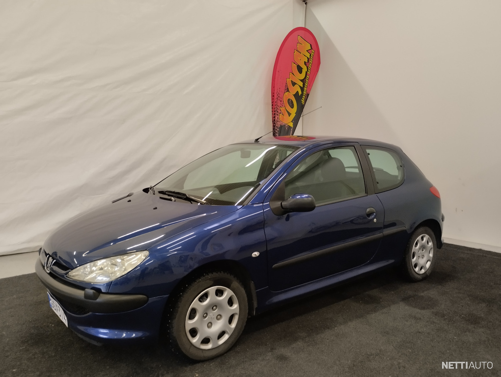 Peugeot 206 1.4i 2D HATCHBACK **SIISTI, VÄHÄN AJETTU, RAHOITUS JOPA ILMAN KÄSIRAHAA** Viistoperä ...